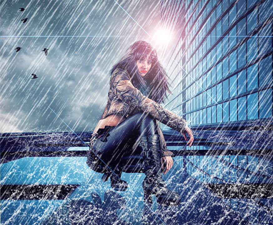 Light With Rain Photo Manipulation BaponCreationz Light With Rain Photo Manipulation BaponCreationz