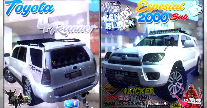 Toyota 4Runner 2008 GtaTachiraMods Especial 2000 ~ Venezuela gta pack