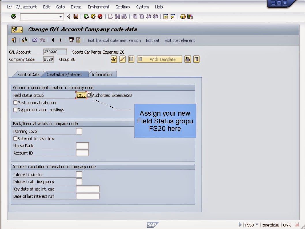 青蛙SAP分享 Froggy's SAP sharing: SAP FI - Create Field Status Group and ...