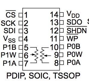 little-scale: Teensy 3.6 with MCP4251 Digital Potentiometer