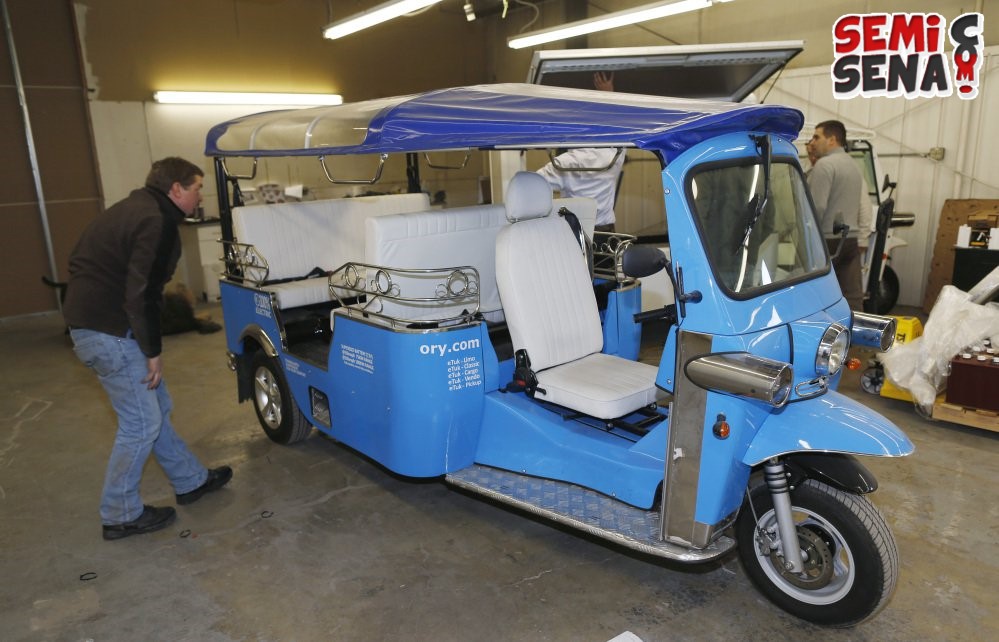 Motorized rickshaw "Tuk Tuk" Will Operate in America Streets