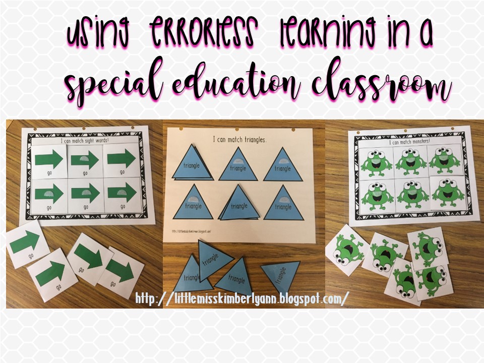 Little Miss Kim's Class: Using Errorless Learning in a Special ...