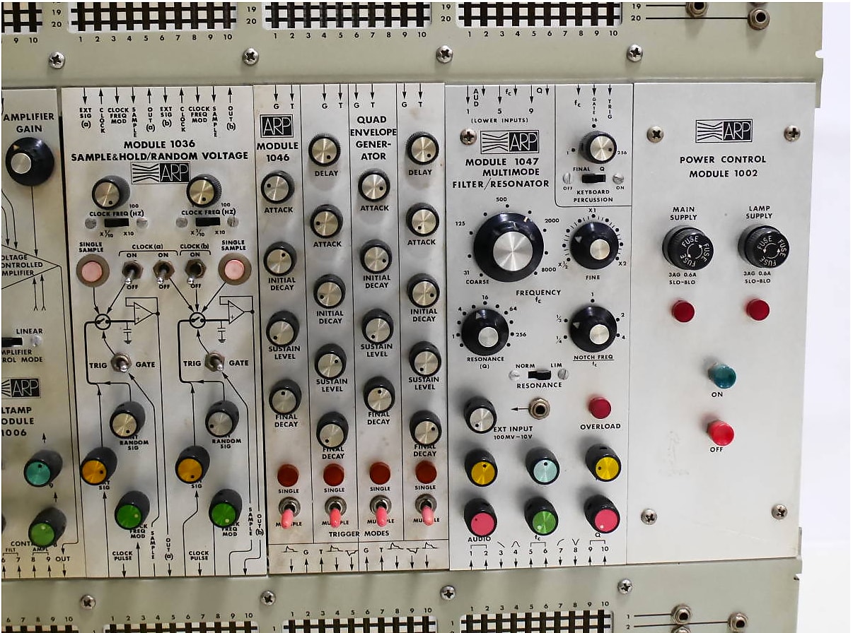 MATRIXSYNTH: Rare ARP 2500 Modular Set
