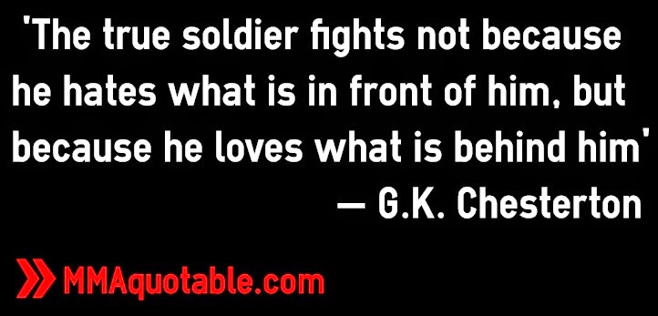 Motivational Quotes with Pictures (many MMA & UFC): 'The true soldier ...