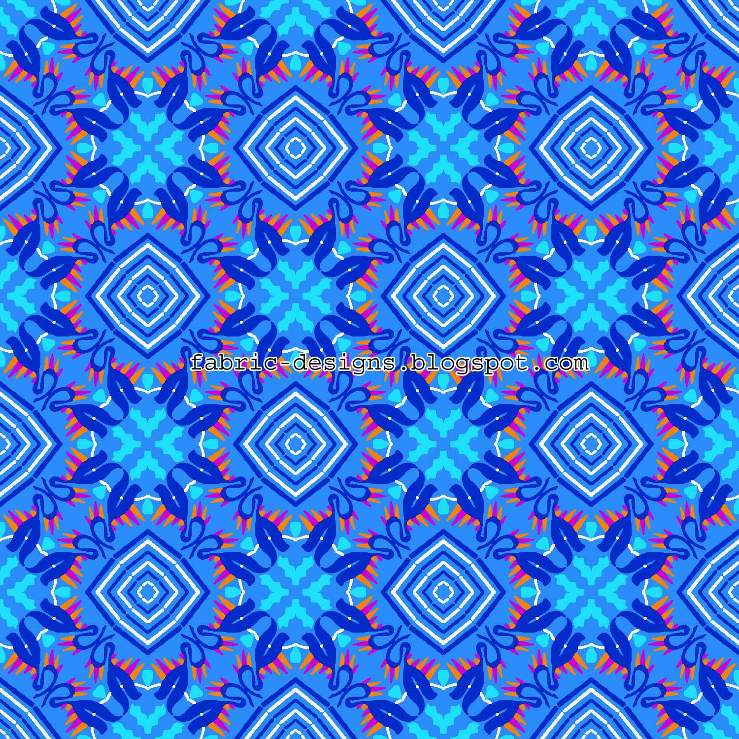 Geometric patterns and vectors for fabric