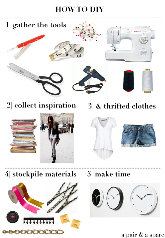 apair andaspare: HOW TO DIY - 5 STEPS