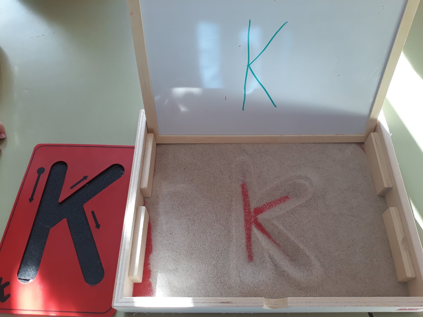 Letras lija Montessori: DIY
