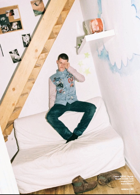 d1 Model Management: Alex Bennett for Tendencias Magazine