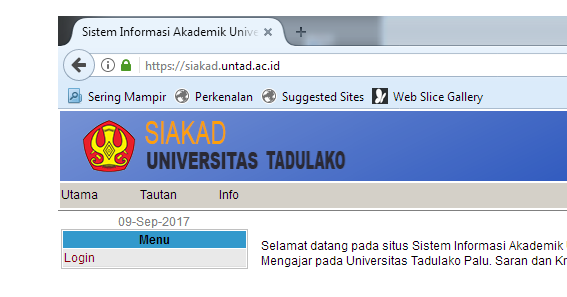 CARA INPUT KRS ONLINE PADA SIAKAD UNTAD