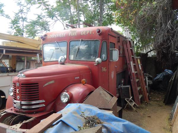Reo Fire Truck