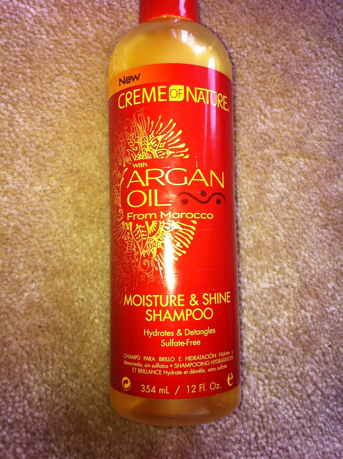 Creme Of Nature Argan Oil Moisture & Shine Shampoo - Hairlicious Inc.
