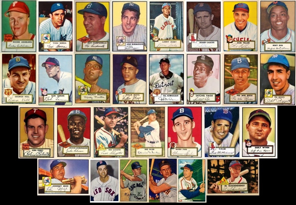 Four Friend's All-Time, All-Star Teams: Topps Hall of Fame Wallpapers