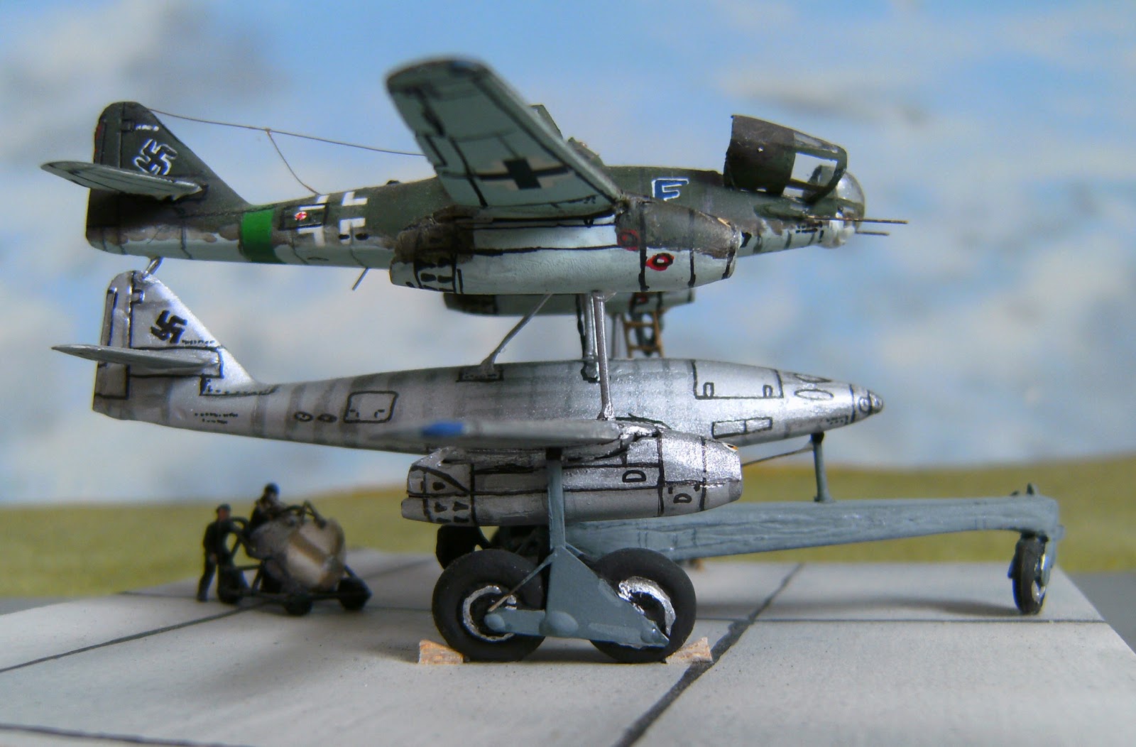 Happyscale-Modellbau: Messerschmitt Me 262 Mistel - REVELL 1/144