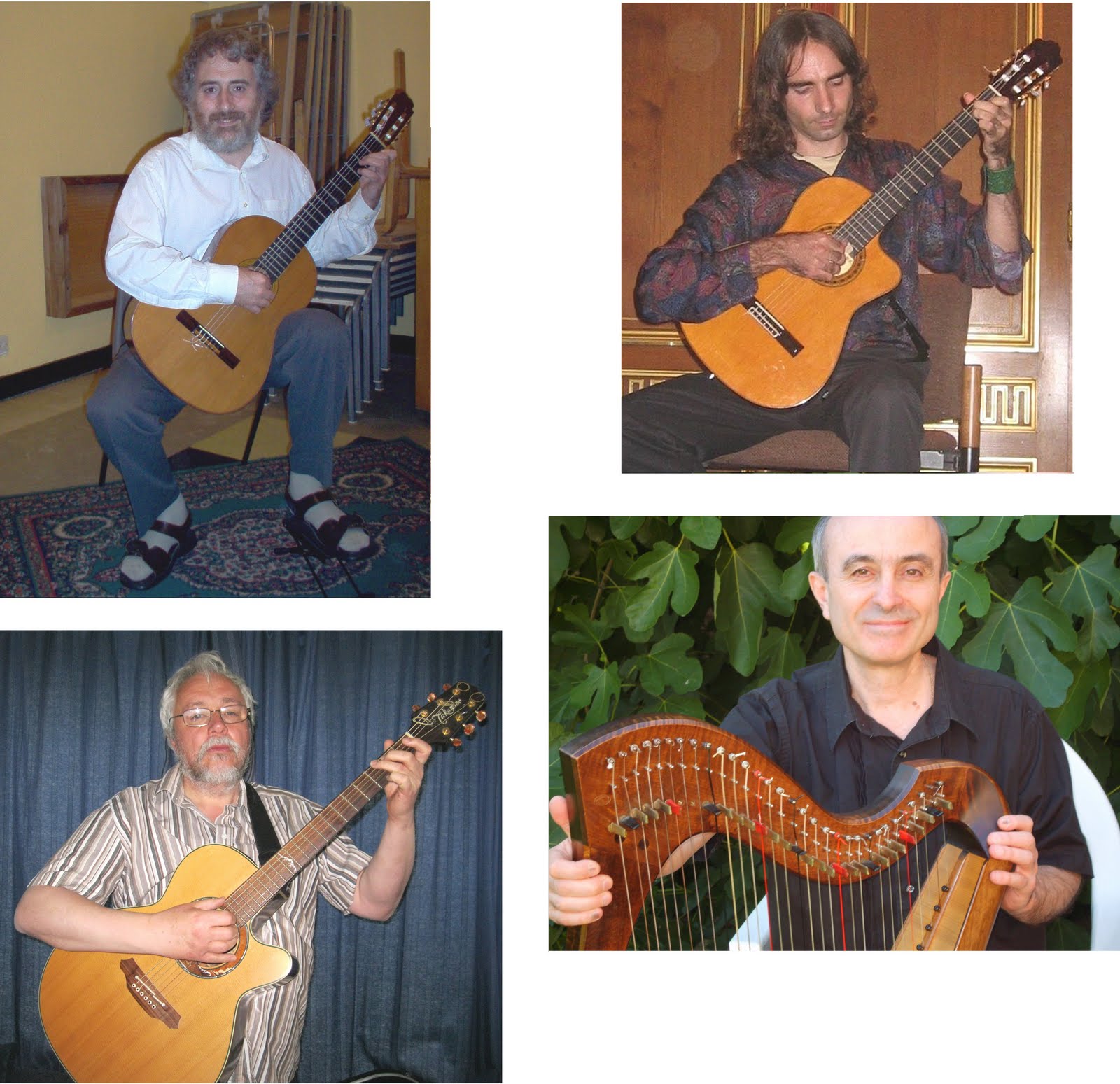 Ealing Guitar Society: Three Guitars and a Harp - France Ellul (Harp ...