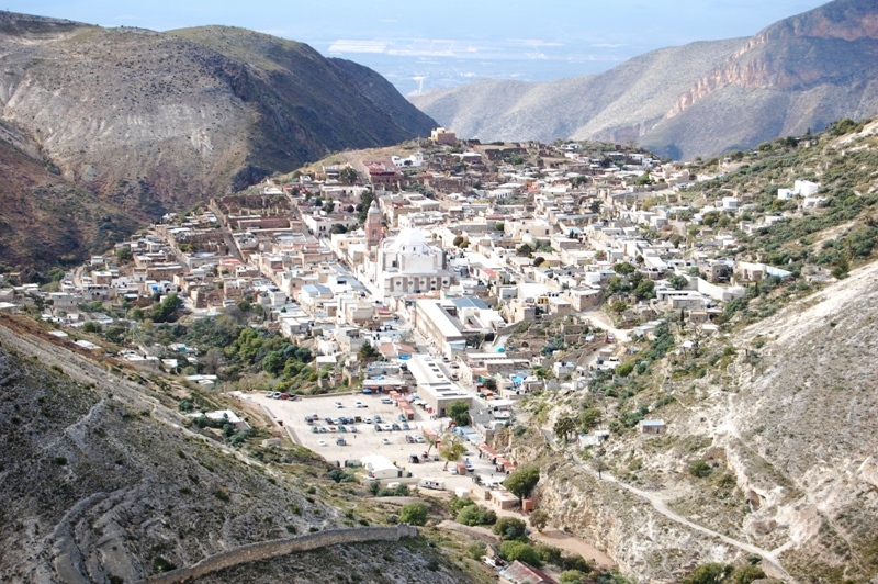 PAISAJES: PUEBLO FANTASMA EN REAL DE 14, SAN LUIS POTOSI