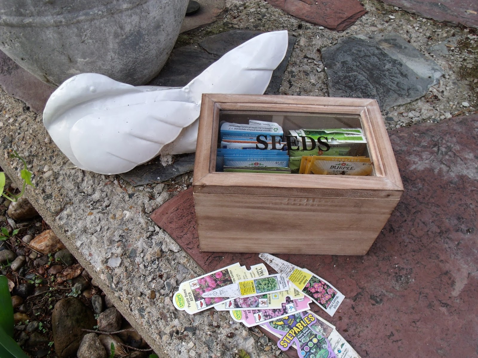 Gear Acres at Top of the Hill: Seed Packet Storage Box