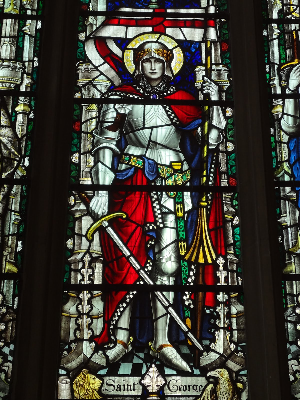 A Clerk of Oxford: Stained Glass for St George's Day