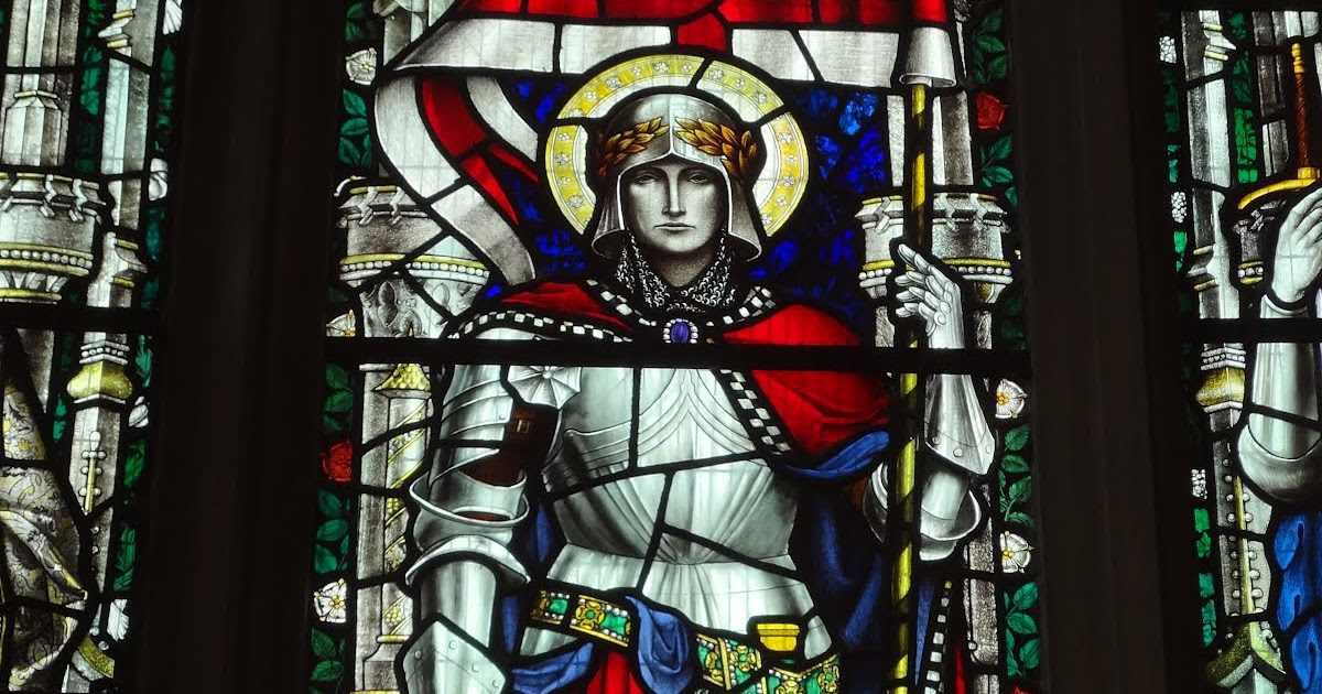 A Clerk of Oxford: Stained Glass for St George's Day