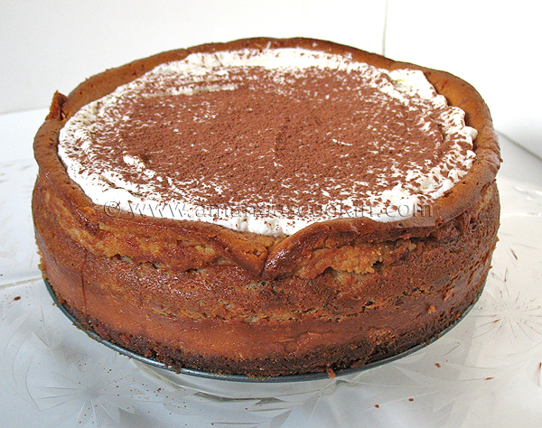 Tiramisu Cheesecake - Amanda's Cookin'