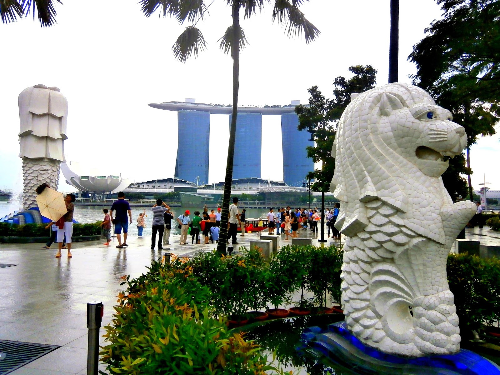Singapura, The Lion City: A Day with Merlion