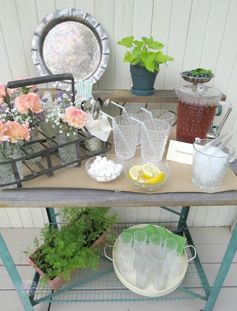 DesignsandEvents: Styling an Iced Tea Station