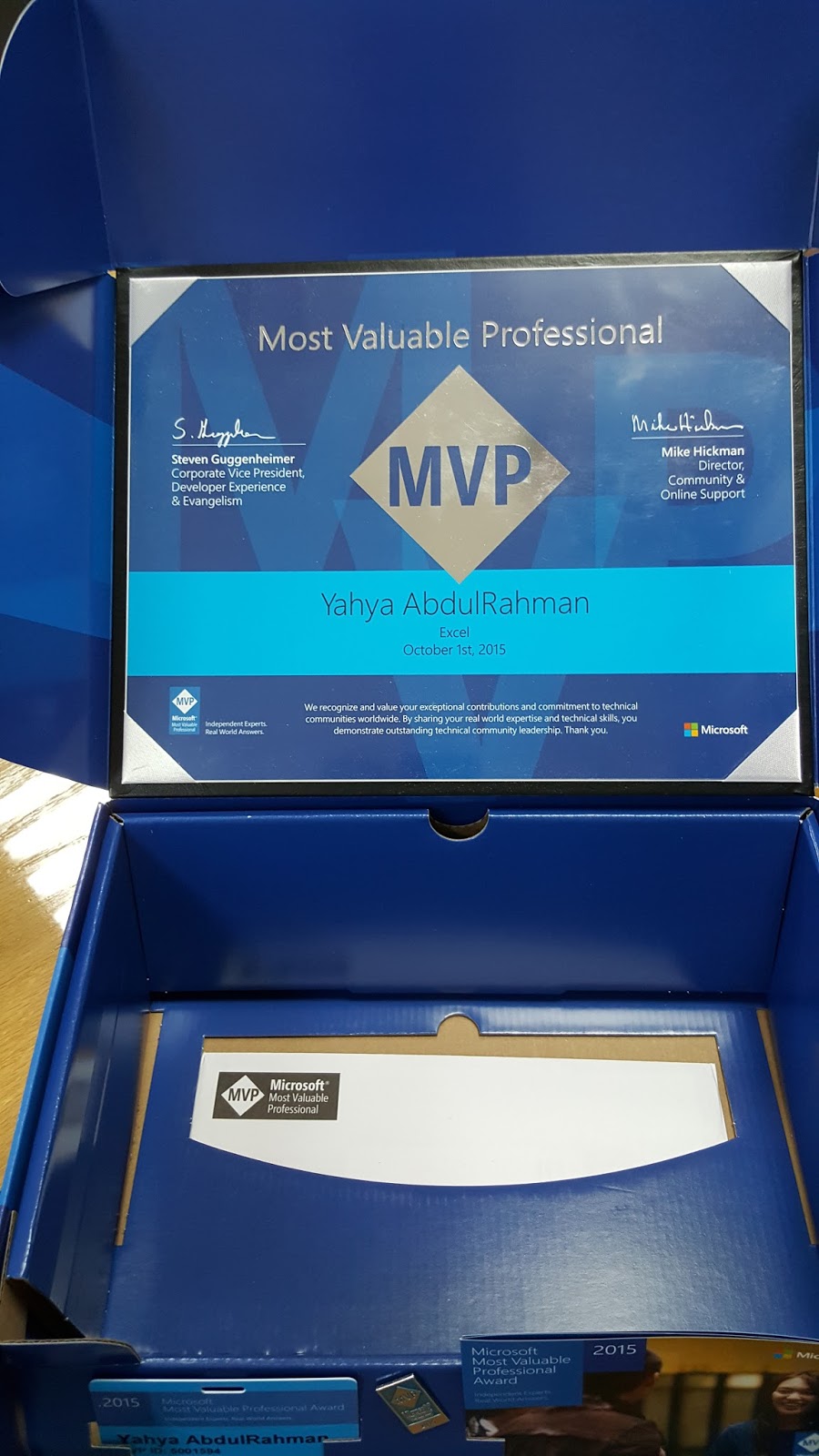I’m Finally a Microsoft MVP Excel !|Excel4Us