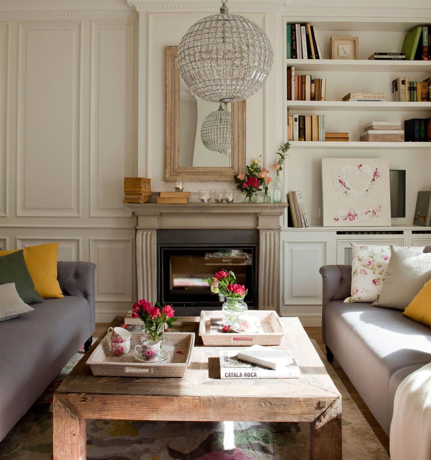 CASA TRÈS CHIC: SALAS