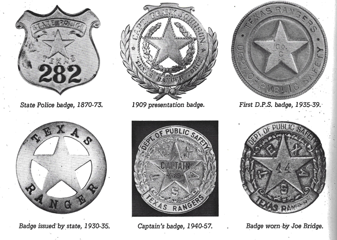 the NAVASOTA CURRENT: Texas Ranger Badges... and those that want to be