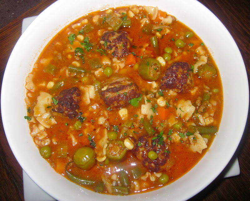 Haute + Heirloom: Soup Sunday: Hearty Vegetable Beef Soup with ...
