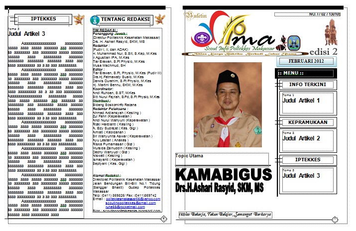 Langkah-Langkah Pembuatan Buletin dan Majalah Organisasi | Poltekkes ...