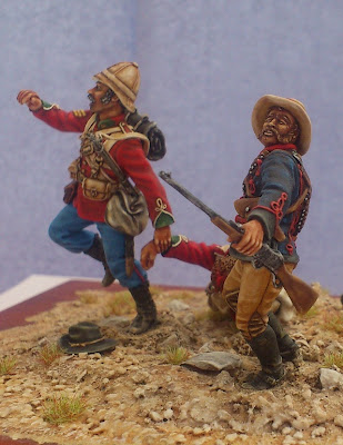 ---PAINTED HEROES---: Zulu War Islandwhana Beneito Miniatures 54mm