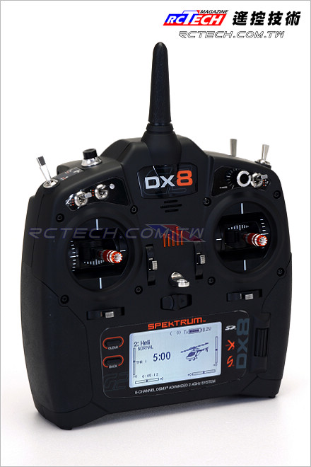 遙控技術雜誌｜RC TECH magazine: SPEKTRUM DX8 G2【開箱】…延續DX6、DX7神韻，第二代DX8登場！