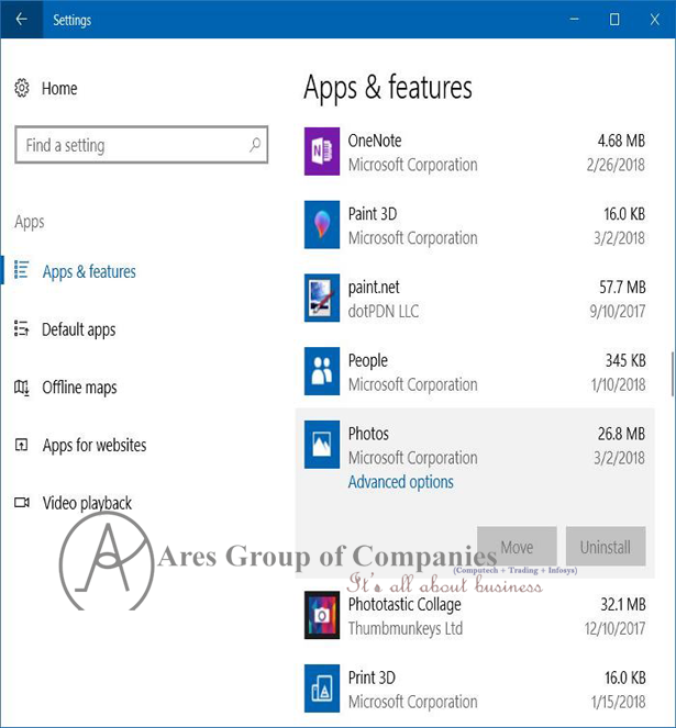 How to solve if Photos App Not Opening In Windows 10, #FIX | ARES GROUP ...