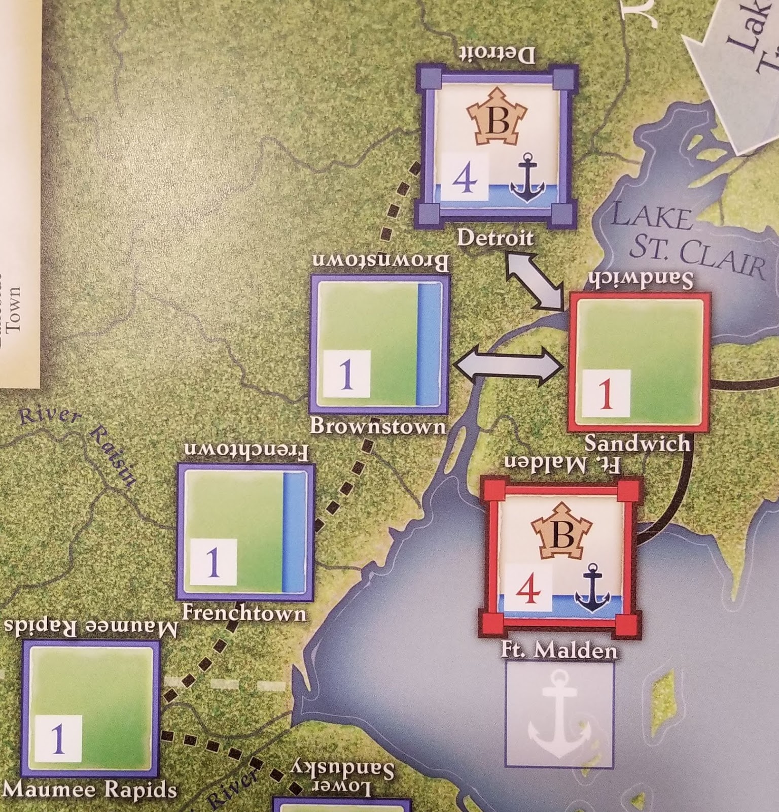 Chicago Wargamer: Battle of the River Raisin - January 22, 1813