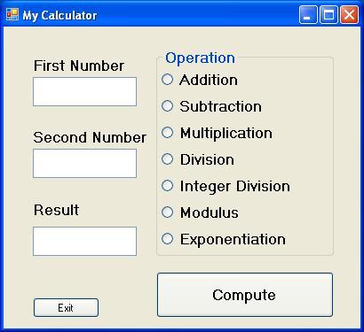 Visual Basic Tips and Tricks: Very Simple Calculator