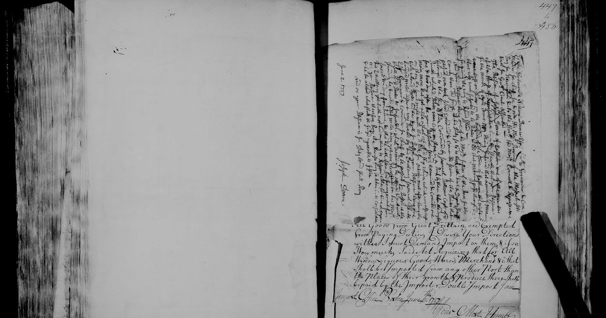 The Whydah Pirates Speak: Letter of Joseph Doane to Lt. Governor ...