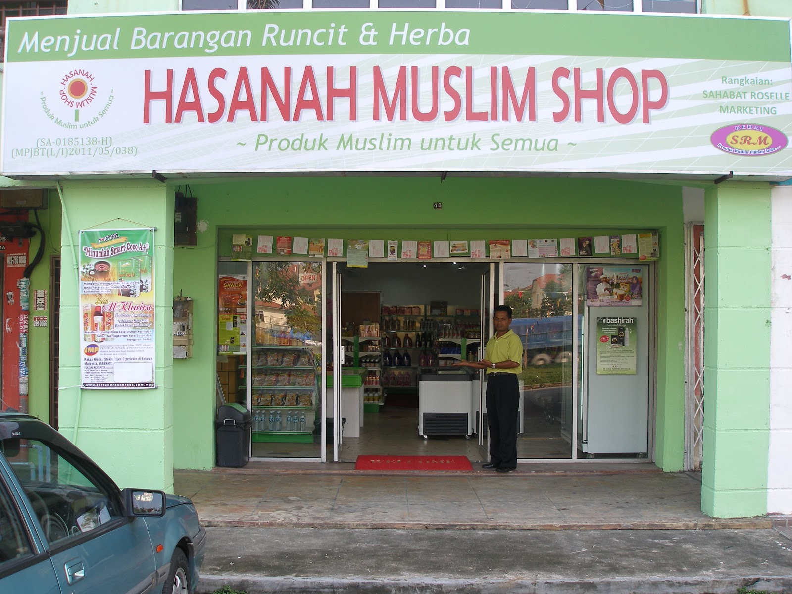 HASANAH MUSLIM SHOP: Kini beroperasi