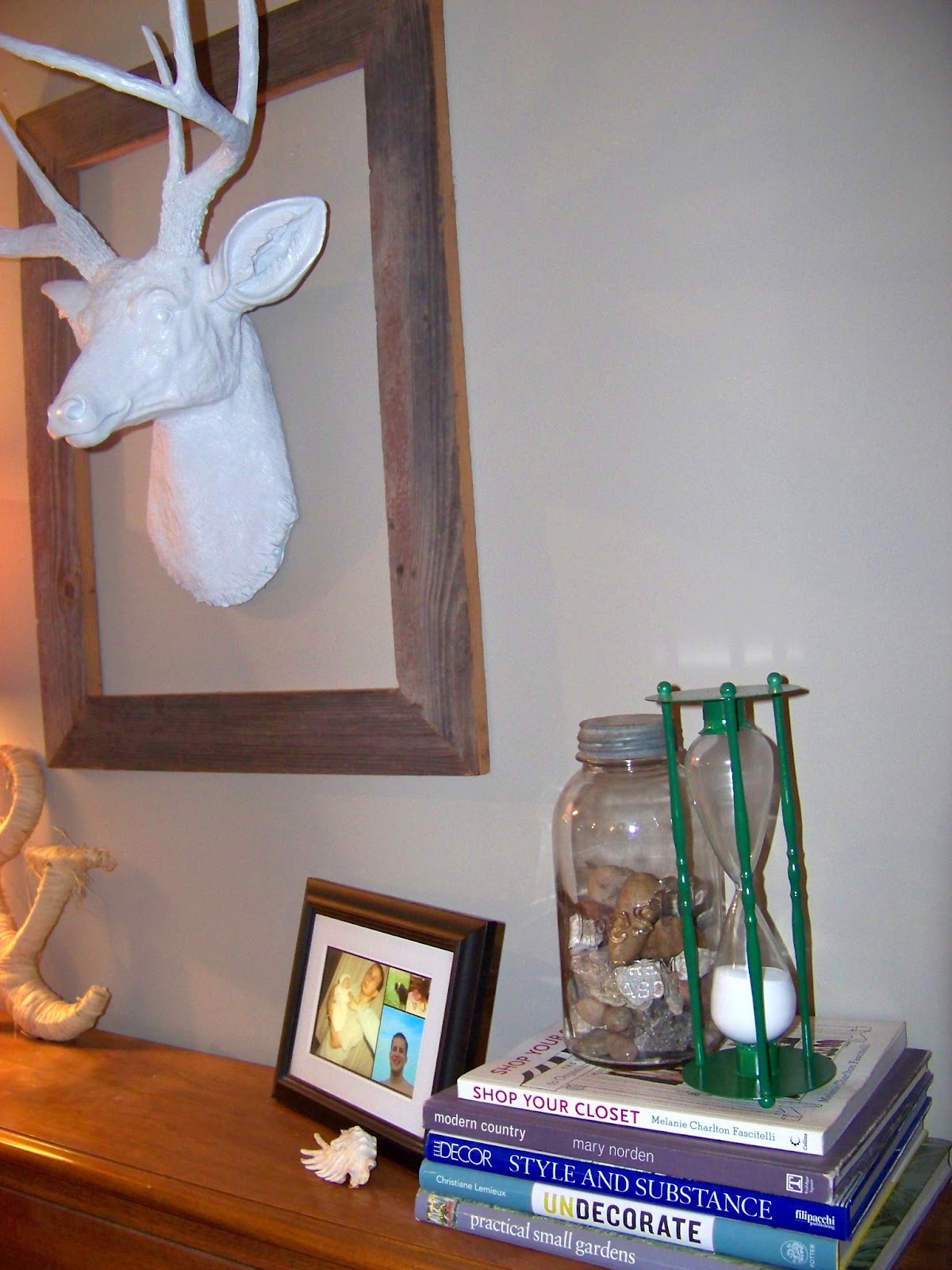 The Sunset Lane: white deer head