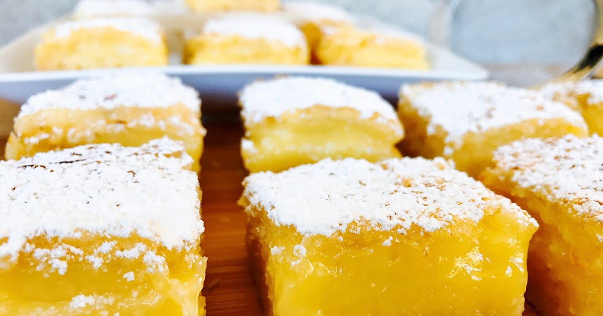 Insanely Awesome Lemon Squares