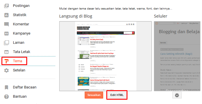 Cara Membuat Halaman About, Contact Us, Privacy Policy, Dll ...