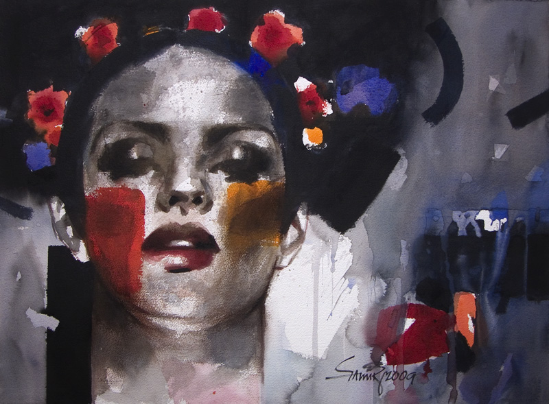 Samir MONDAL | Catherine La Rose ~ The Poet of Painting