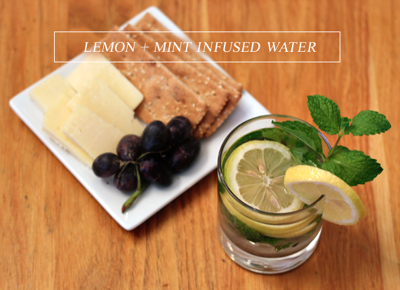 Bubby and Bean ::: Living Creatively: Fruit + Mint Infused Water, Three ...