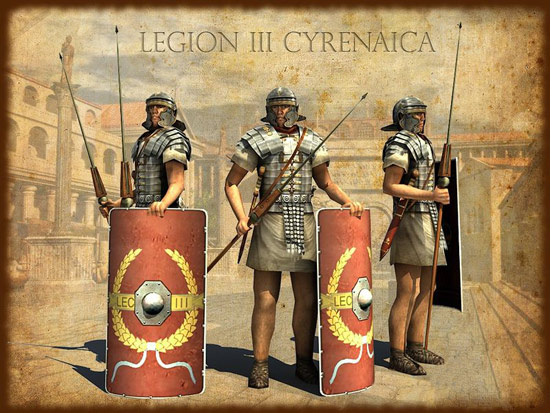 romanoimpero.com: LEGIO III CYRENAICA