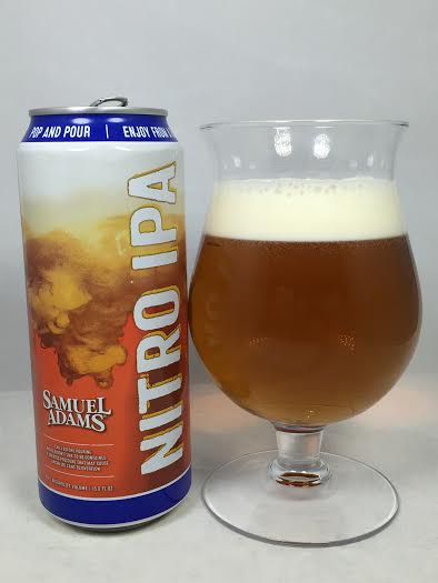 Threw Red Butter's Beer Reviews: Samuel Adams Nitro IPA
