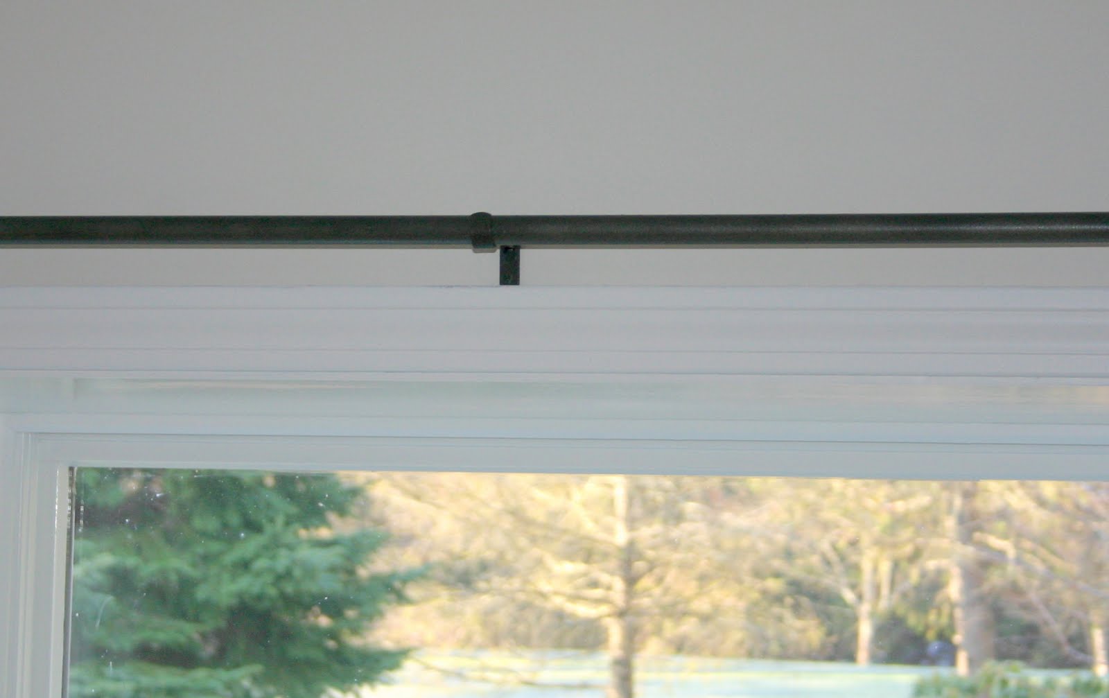 DIY Long-Length Curtain Rods - Shine Your Light