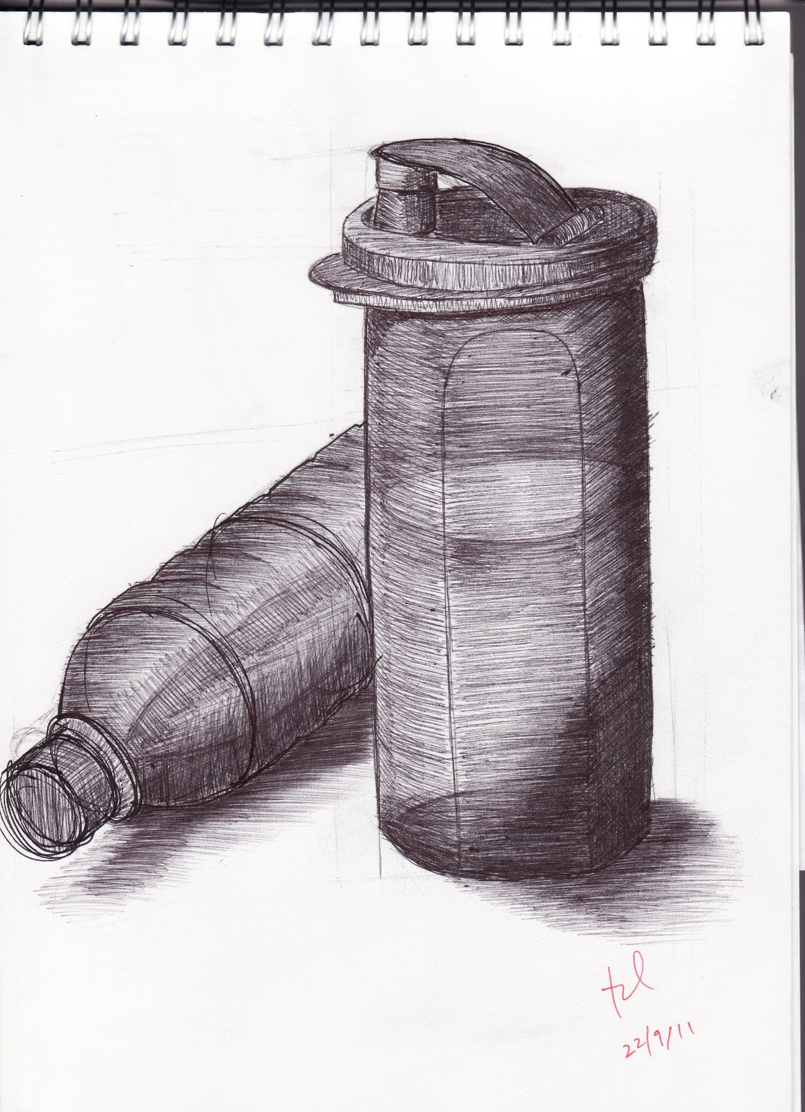 My Drawing: botol air