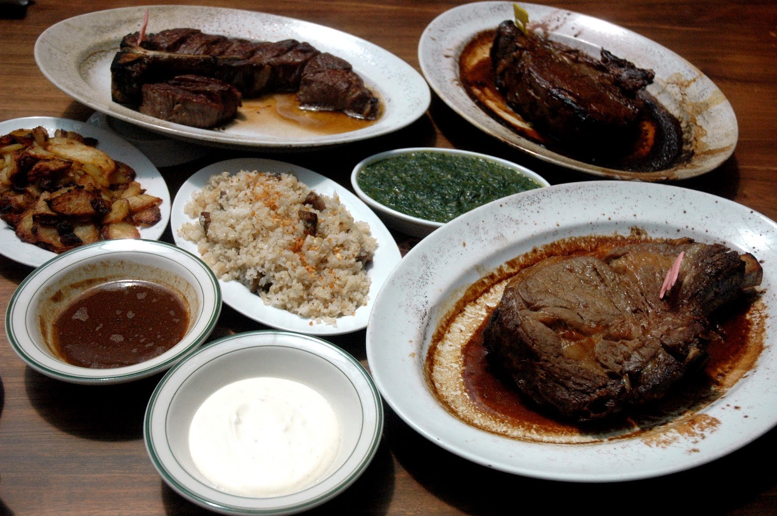 DUDE FOR FOOD: Prime Rib Weekends and Porterhouse for Two at Wolfgang's ...