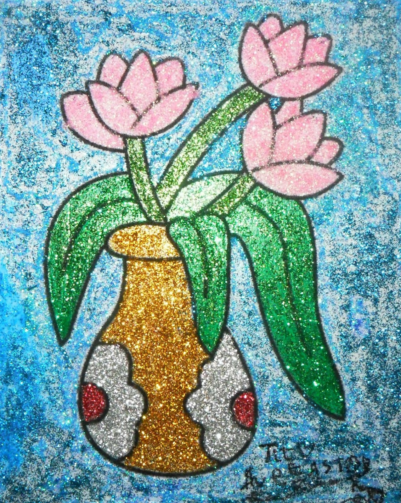 La Página Web Oficial de Tito Superstar Remy Orta: Jarrón con flores