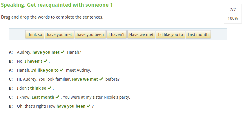 Help Top notch 2 Tercera Edición: Speaking: Get reacquainted with ...