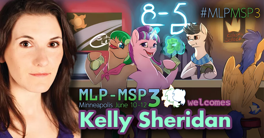 Equestria Daily - MLP Stuff!: MLP-MSP 3 announces Kelly Sheridan